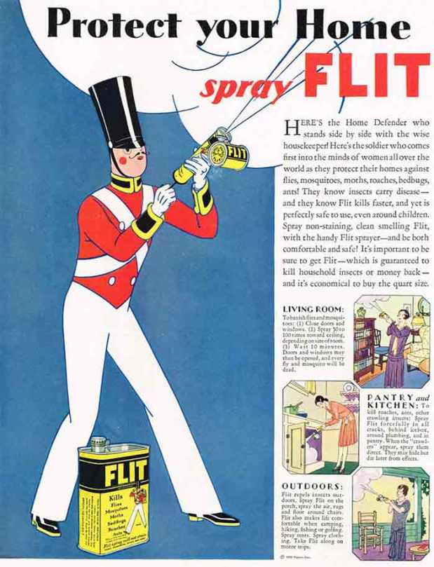 Insecticida Flit – El desinsectador y desratizador