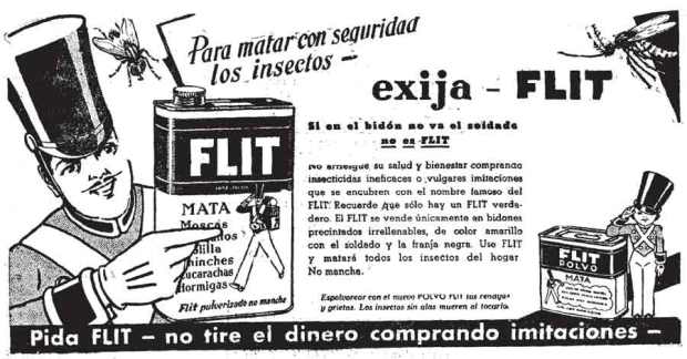 Insecticida Flit – El desinsectador y desratizador