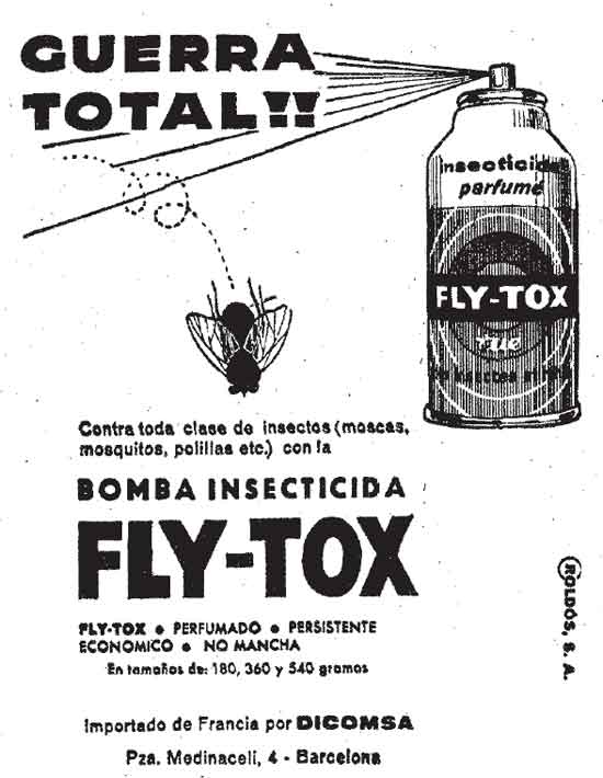 Insecticida Fly-Tox de Rex Spray – El desinsectador y desratizador