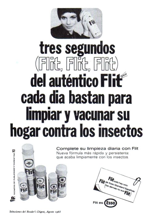 Insecticida Flit – El desinsectador y desratizador