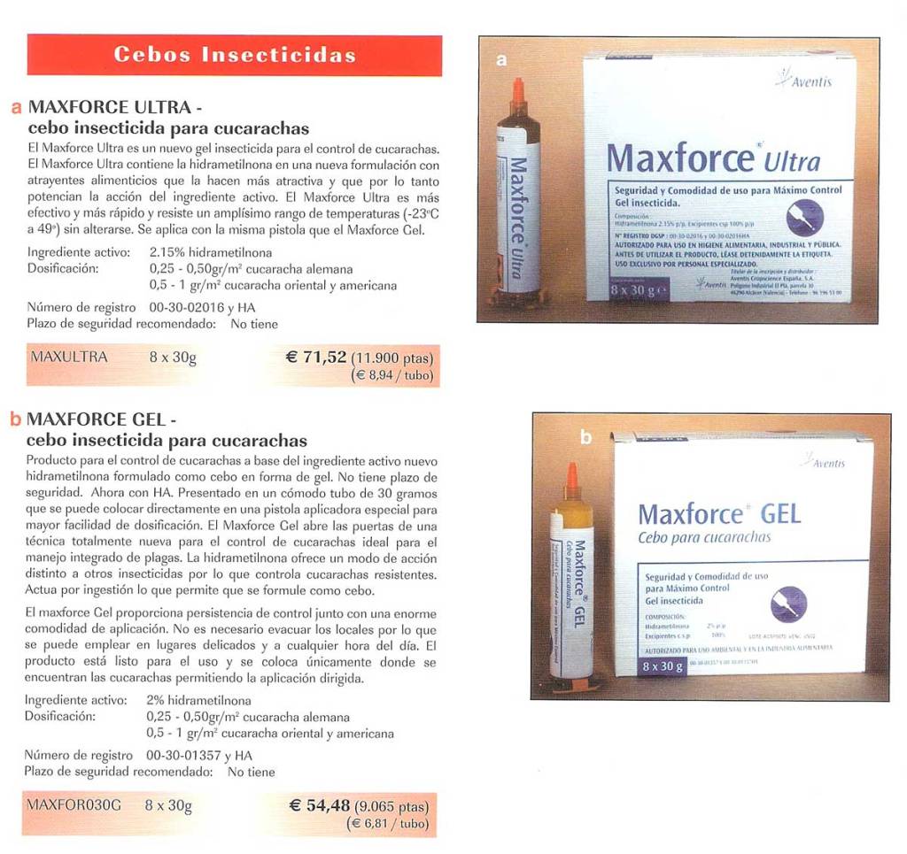 Un poco de historia sobre Maxforce Gel – El desinsectador y desratizador