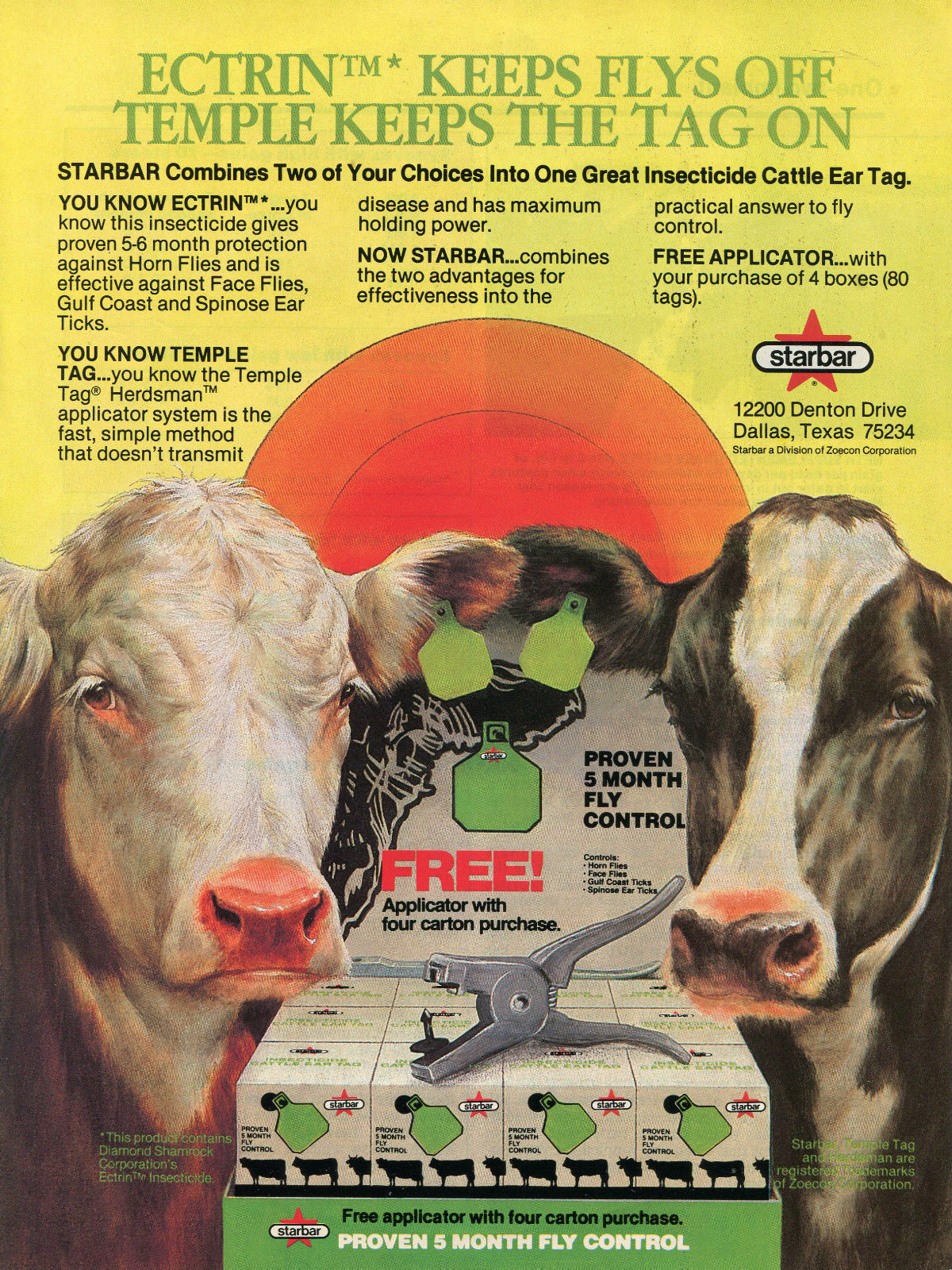 Vacas con crotales insecticidas – El desinsectador y desratizador