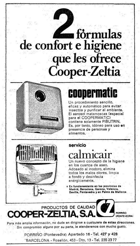 Apuntes sobre el Coopermatic – El desinsectador y desratizador