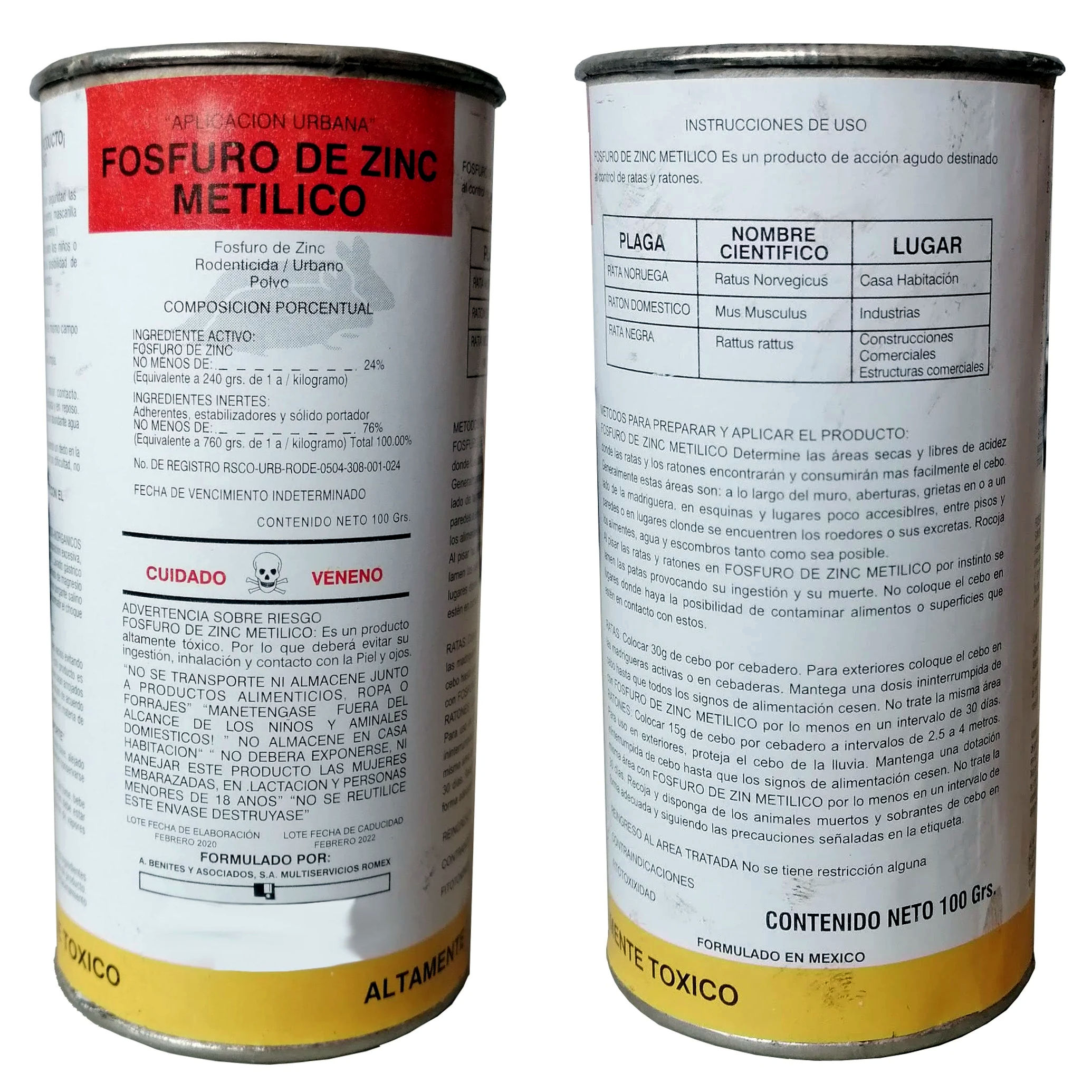 Sobre el fosfuro de zinc como sustancia rodenticida – El desinsectador ...